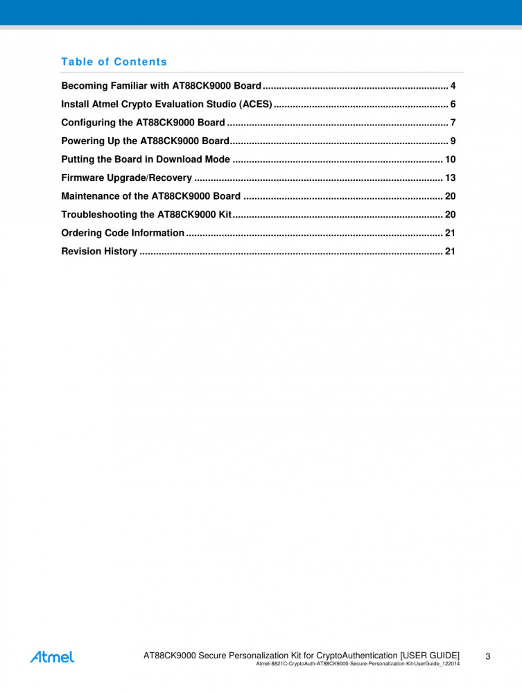 AT88CK9000 product guide page 3