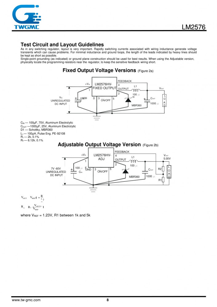 LM2576S-5.0 datasheet page 8