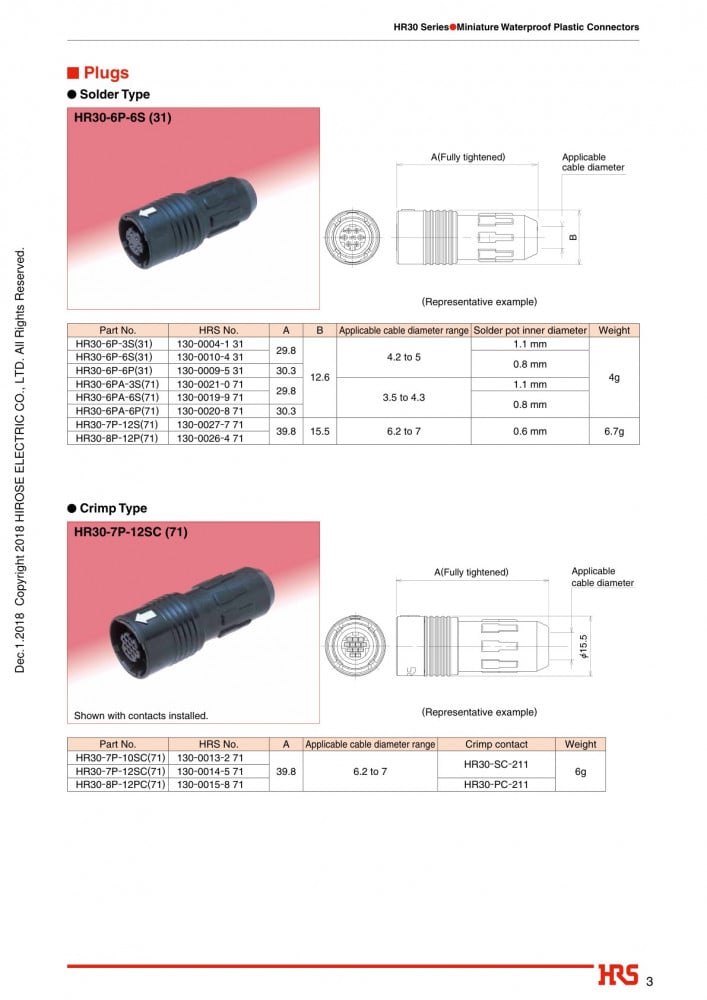 HR30 datasheet page 3
