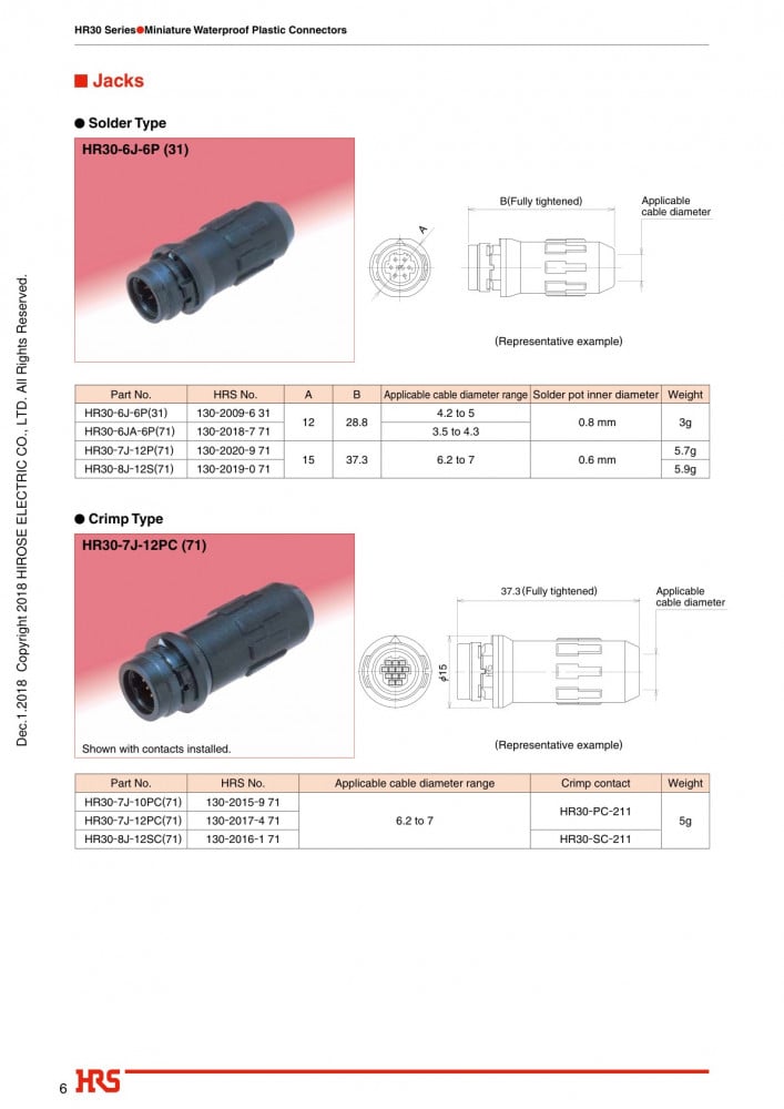 HR30 datasheet page 6
