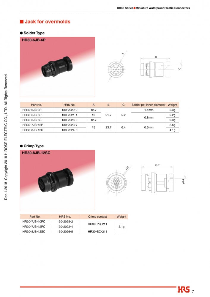 HR30 datasheet page 7