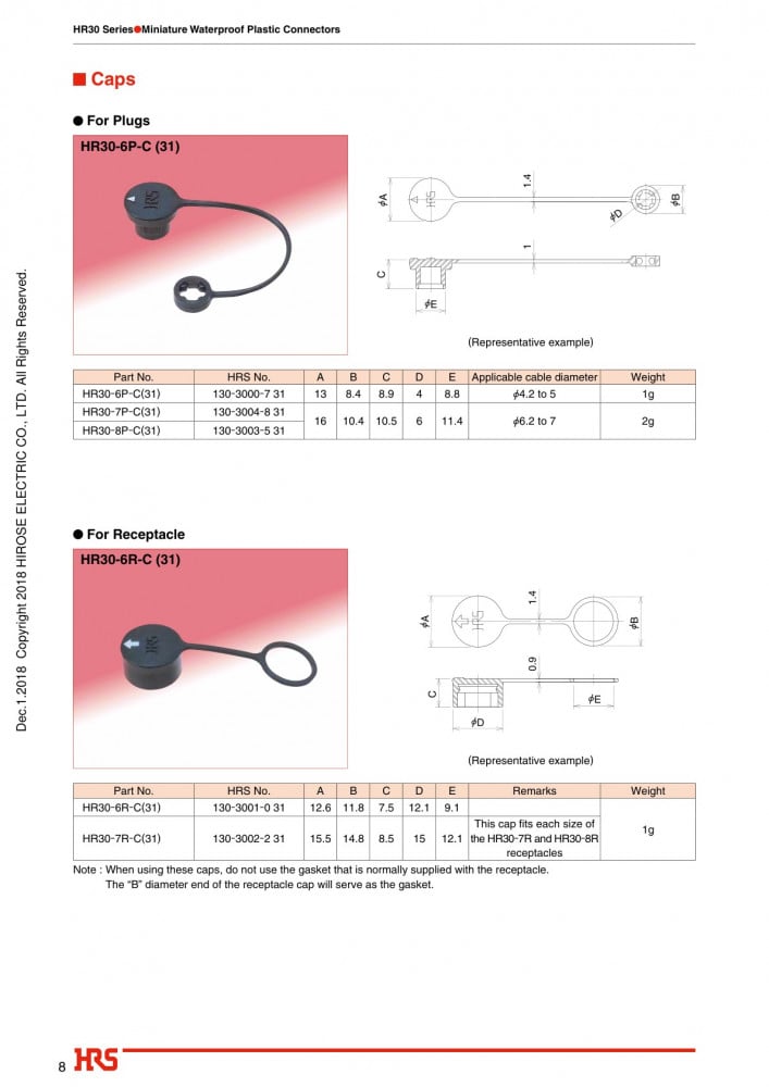 HR30 datasheet page 8