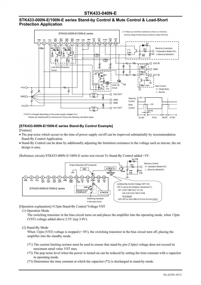 STK433-040N-E datasheet page 10