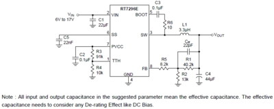 RT7270 - 3A, 18V, 340kHz Synchronous Step-Down Converter
