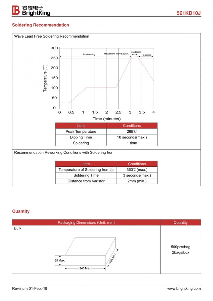 561KD10J-Z2LSM2 datasheet page 4