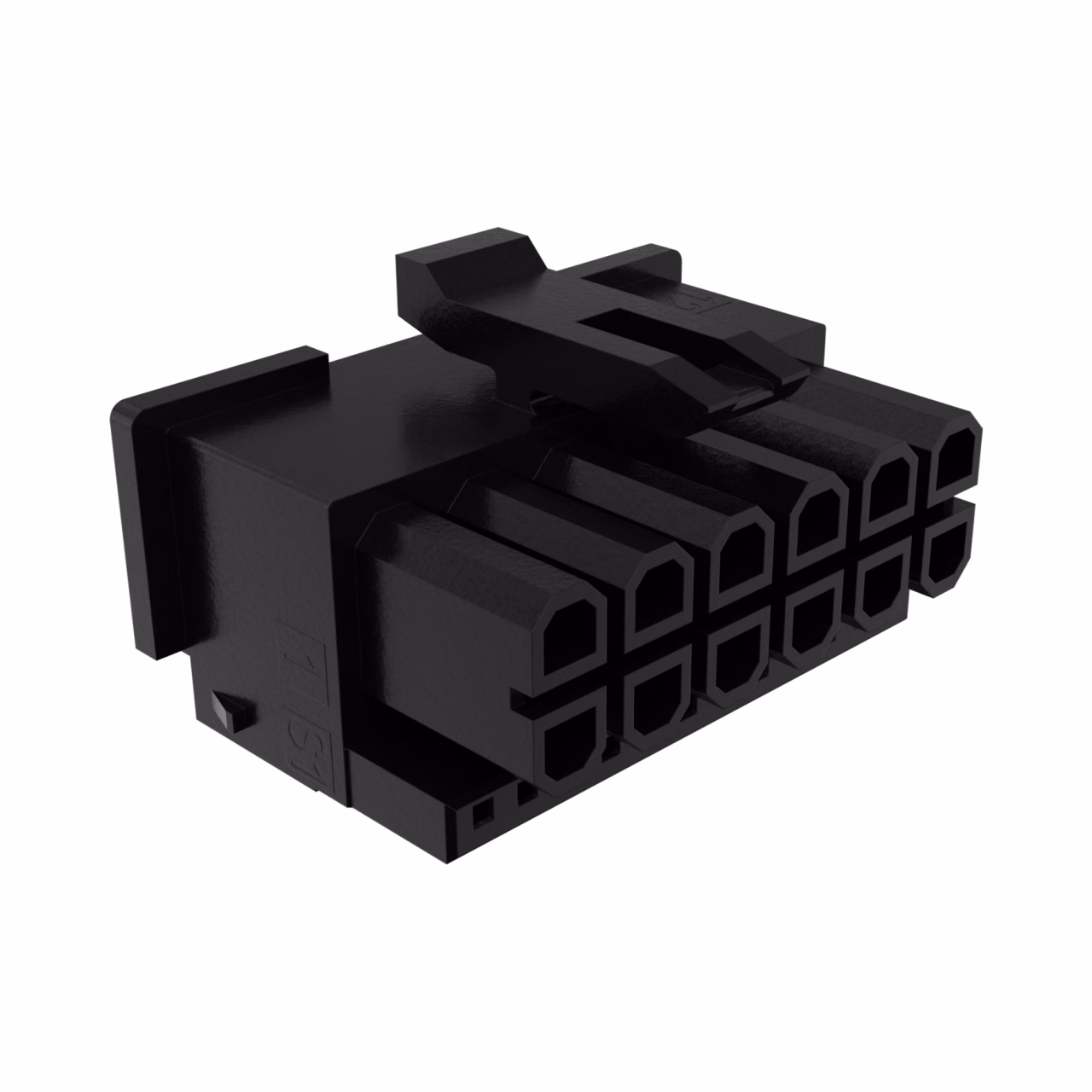 Micro-Fit+ OCP M-PIC 12V Receptacle Housing, 24 Circuits (12 Power, 12 Signal), Black for sale