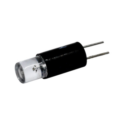 LED Lamp T-1 3/4 Bi Pin White 28V for sale