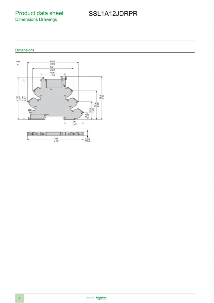 SSL1A12JDRPR technical document page 4