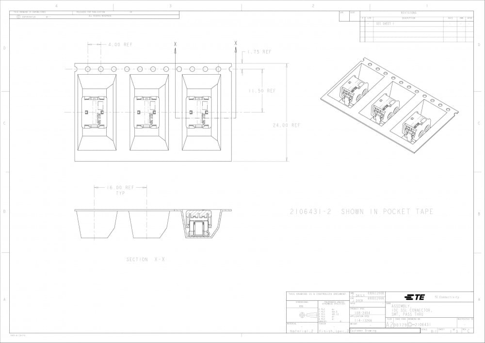TE Connectivity 1-2106431-1 drawing page 3