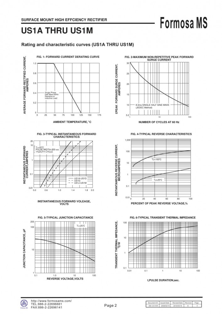 FMS US1G datasheet page 2