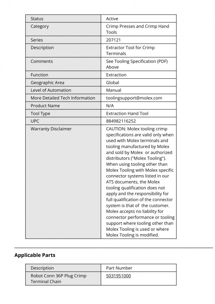MOLEX 638136000 technical document image 2