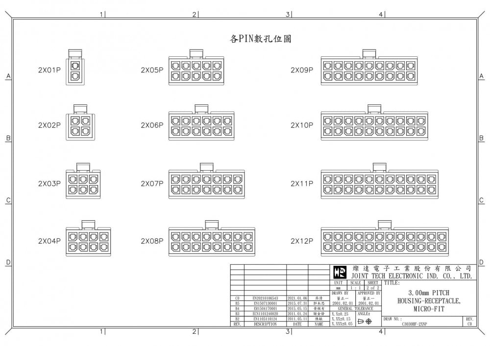 Joint Tech Elec connector documentation page 2