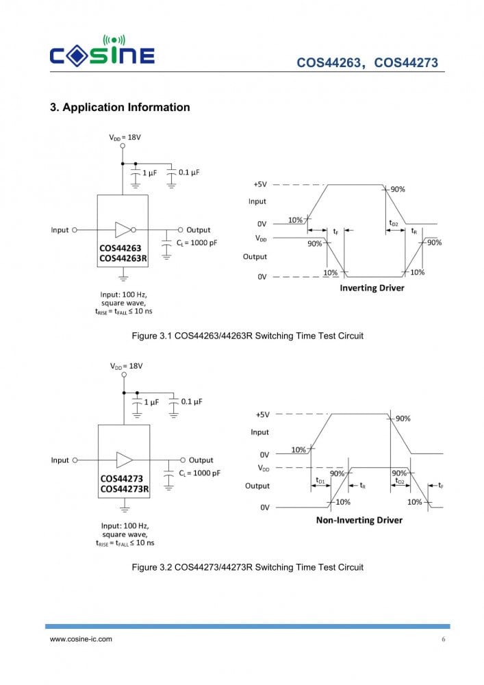 COS44263 datasheet page 6