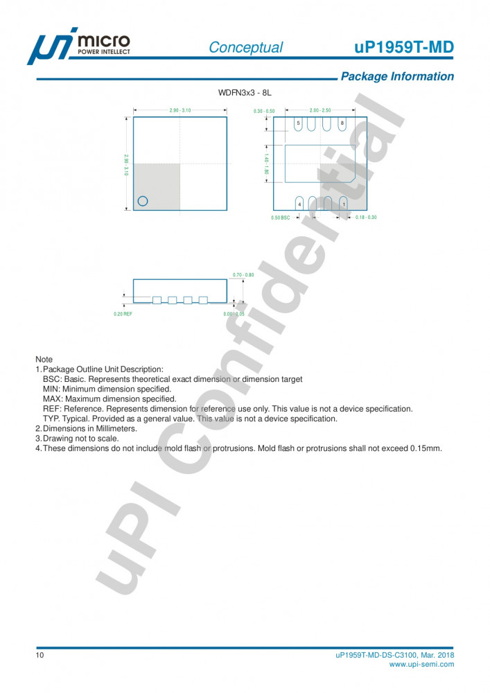 UP1959TDD8-MD datasheet page 10