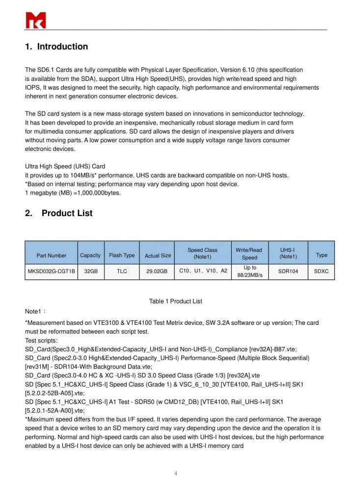 MKSD032G-CGT1B datasheet page 4