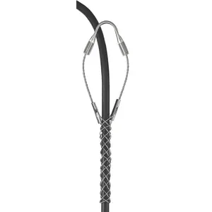 Support Grips, Offset Eye, Closed Mesh, Stainless Steel, 1.25-1.49
