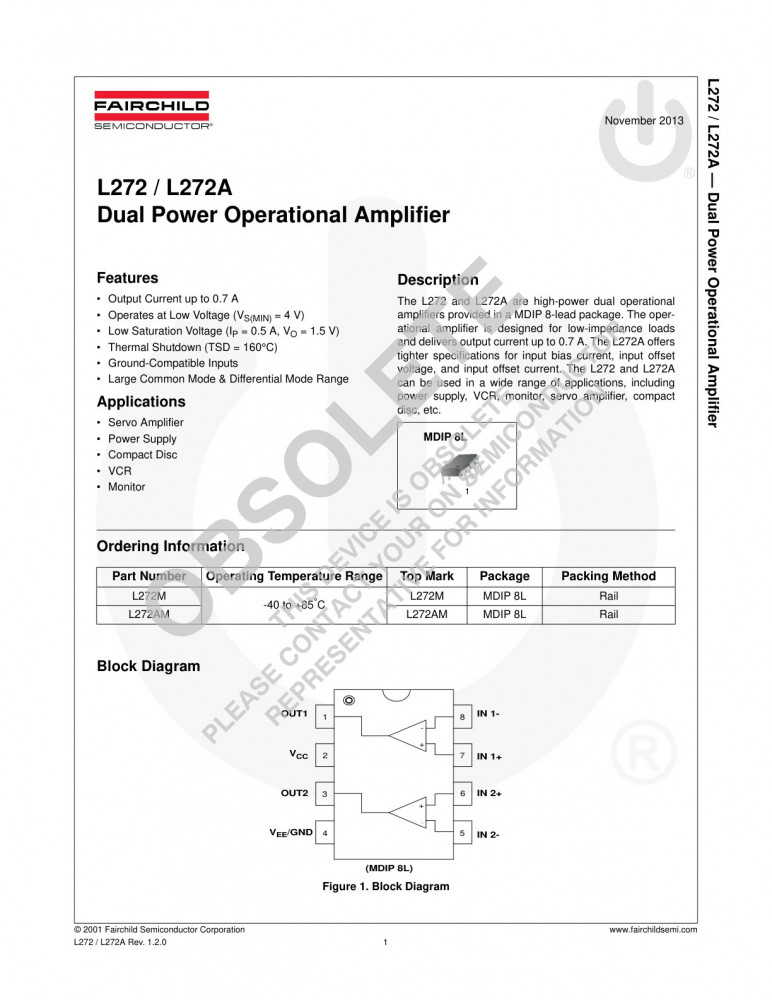 L272A technical document page 3