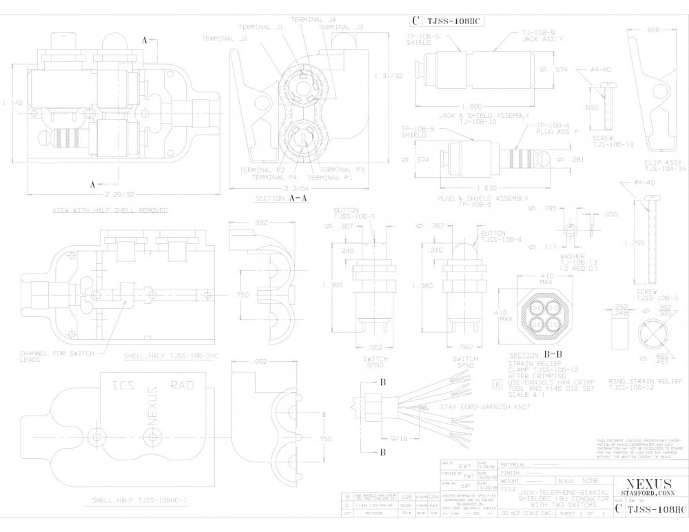 TJSS-108HC technical document preview