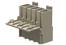 2.54mm Pitch, MOX Header, 3.50mm Grid, Through Hole, SPS, Vertical, 18 Circuit, Black