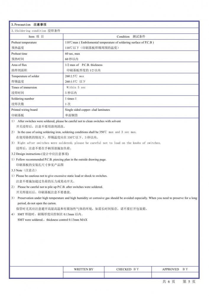 CAX TS1077-3x3x2.0-180 approval sheet page 7
