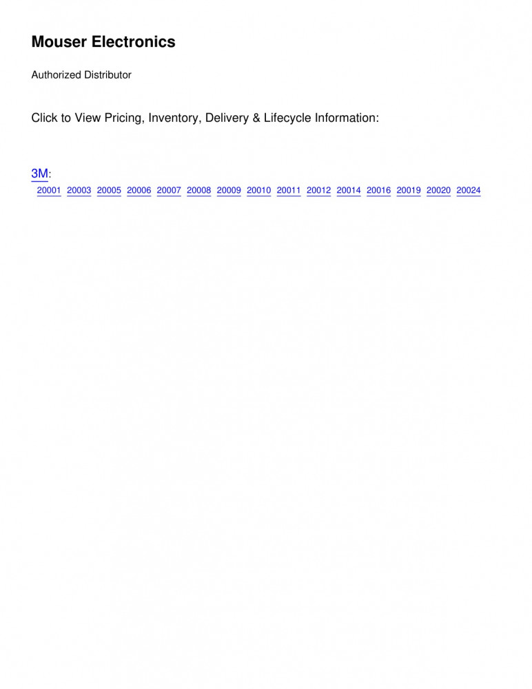3M Scotchlok 20000 Series datasheet page 5