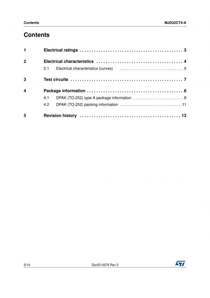 MJD32CT4-A datasheet page 2