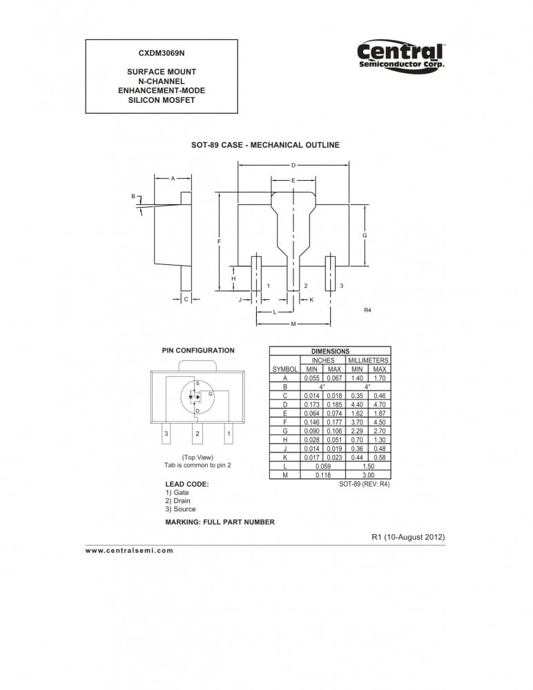 CXDM3069N datasheet page 2