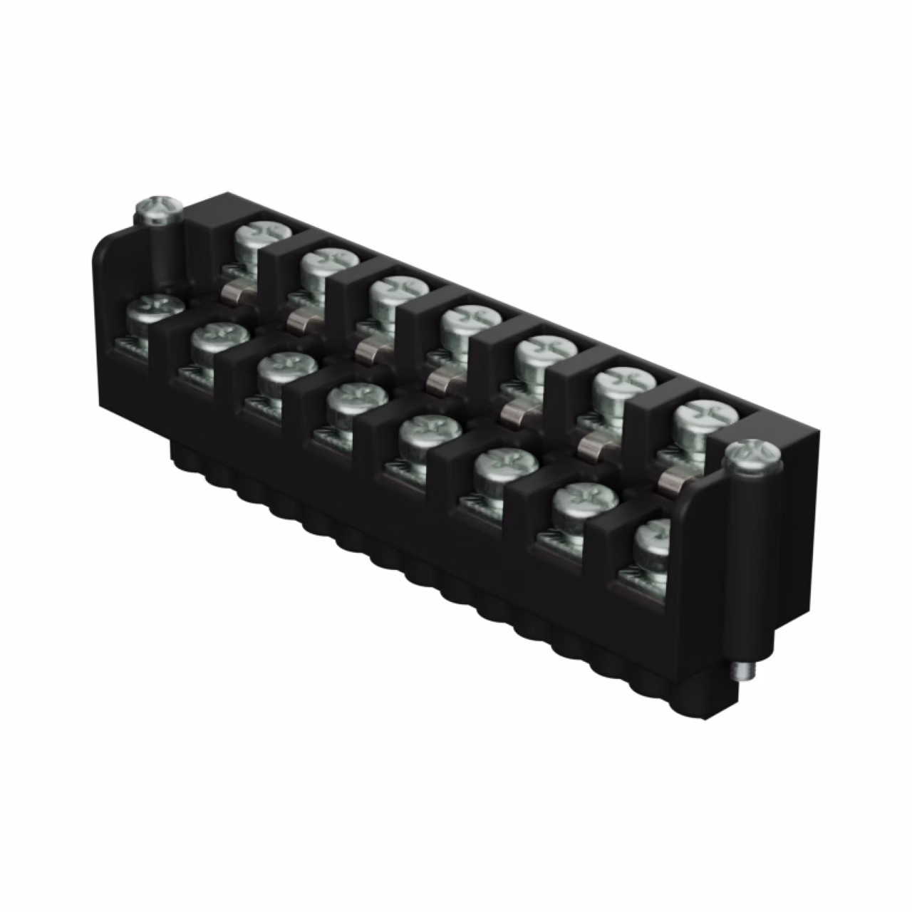 5.08mm Pitch Beau EuroMate Pluggable Terminal Block, Dual Level, 90° Wire Entry, with Retention Screws, 15 Circuits for sale