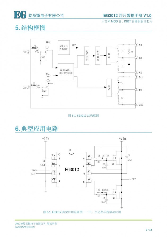 EG3012 datasheet page 6