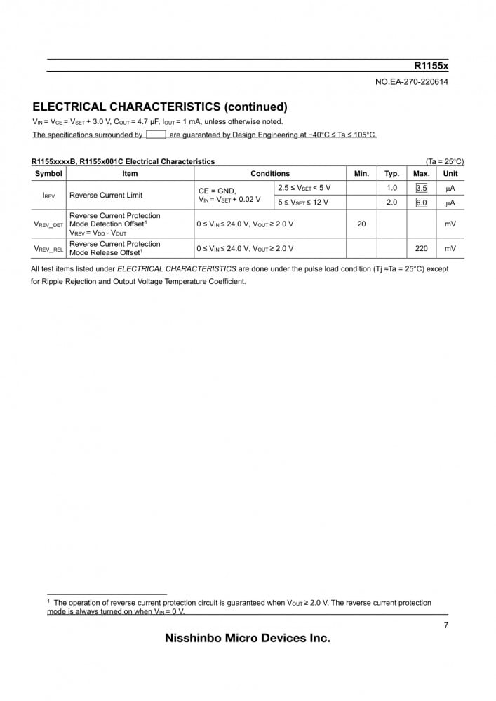 R1155 datasheet page 7