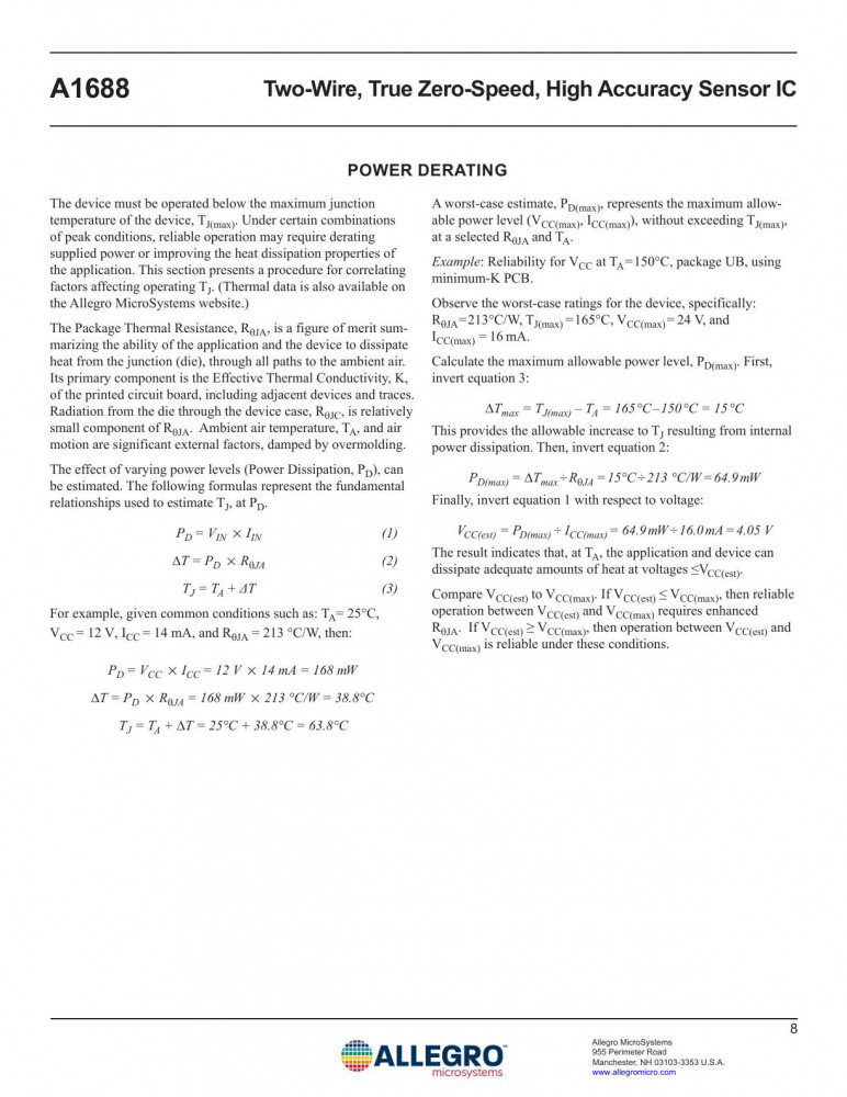 A1688 datasheet page 8