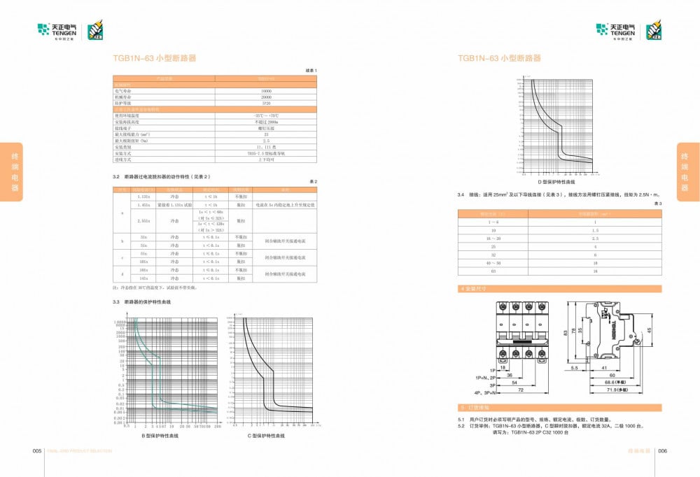 TGB1N-63 technical document page 2