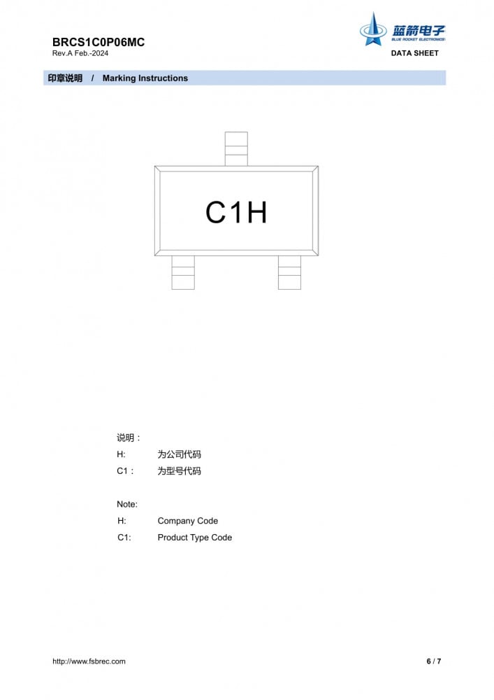 BRCS1C0P06MC datasheet page 6