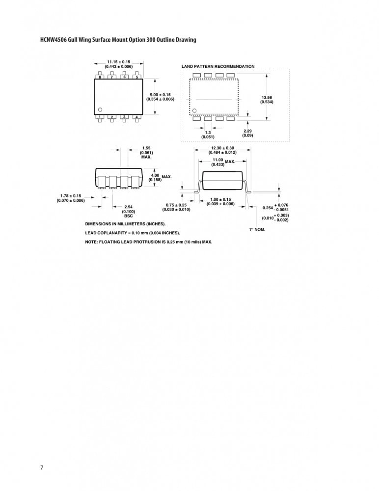 HCNW4506 datasheet page 7