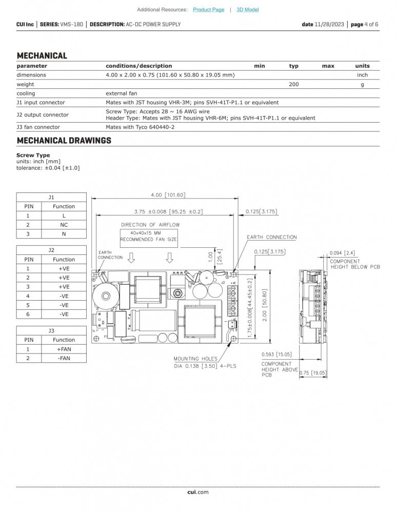VMS-180-24 datasheet page 4
