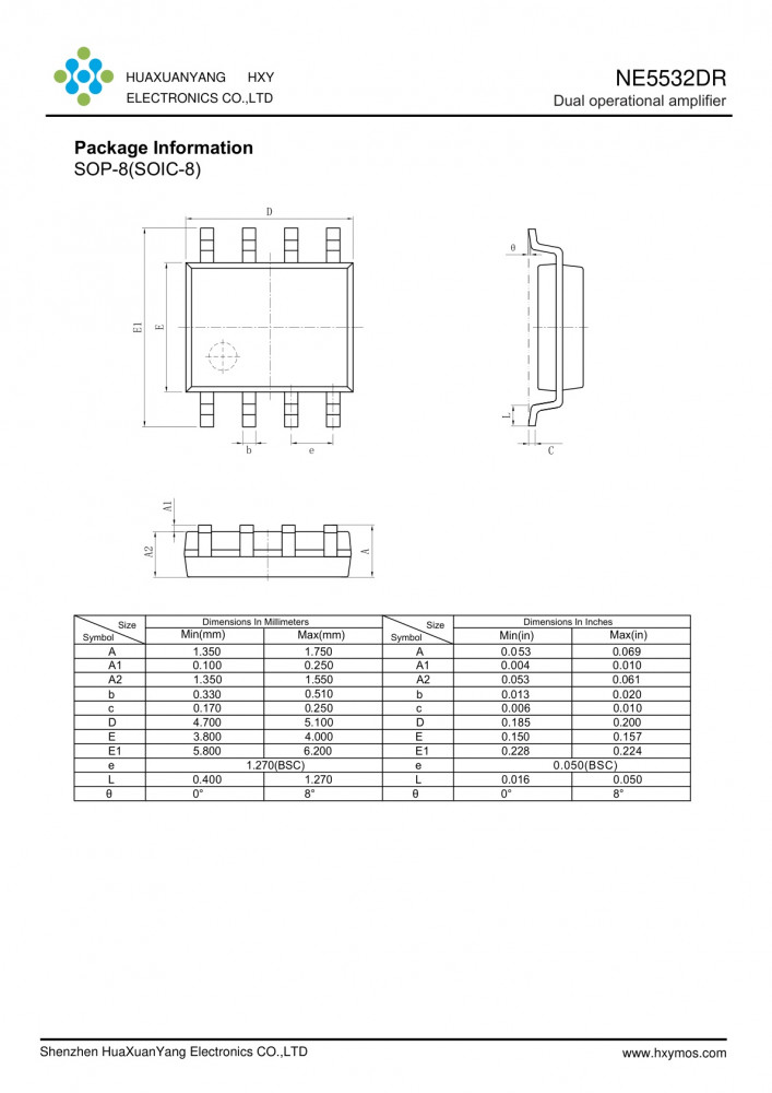 NE5532DR-HXY datasheet page 8