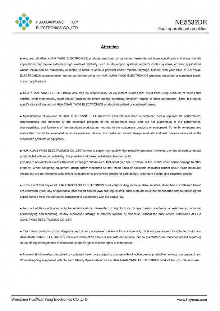 NE5532DR-HXY datasheet page 9