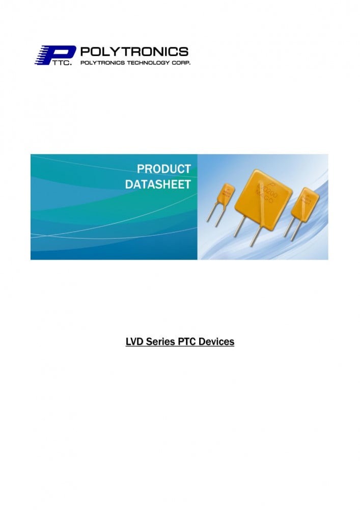 PTTC LVD Series datasheet page 1