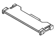 0.50mm Pitch FFC-to-Board Plug Jacket, 50 Circuits for sale