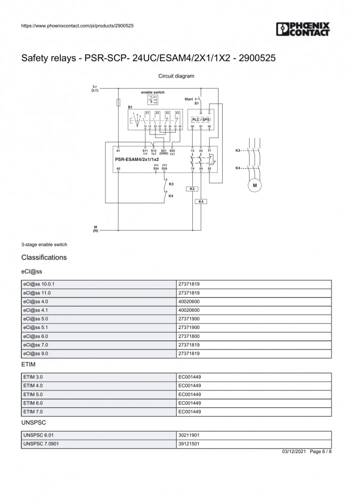 Phoenix Contact 2900525 technical document page 6