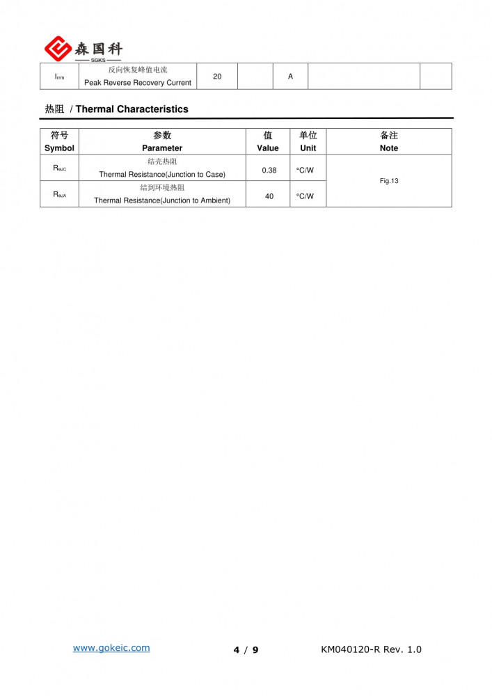 KM040120-R datasheet page 4