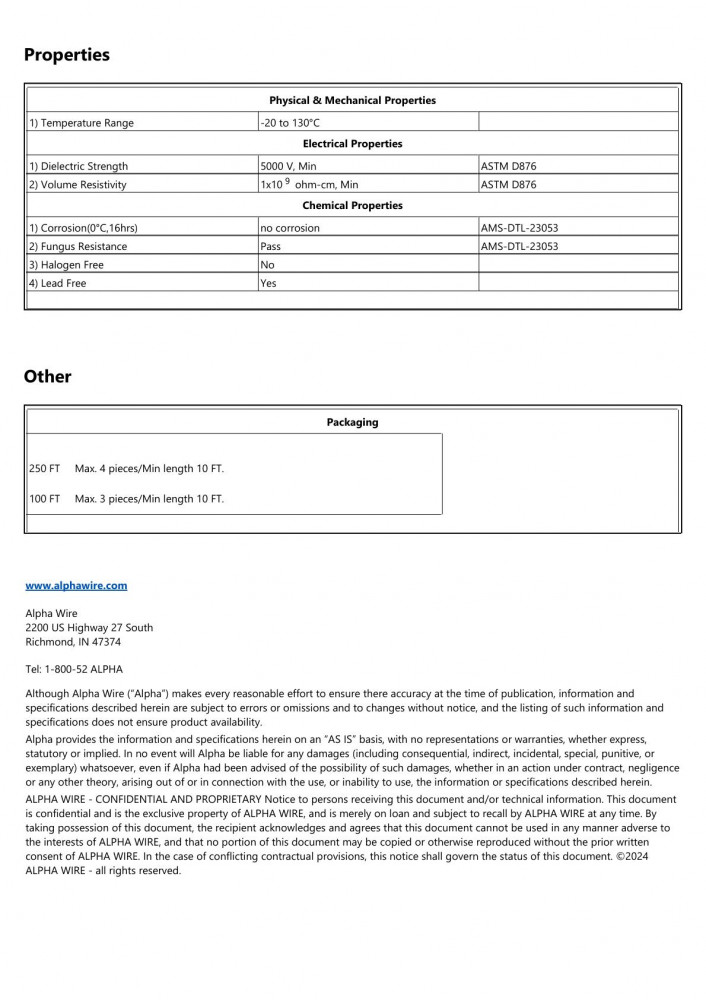 PF1306 BK005 technical document page 2