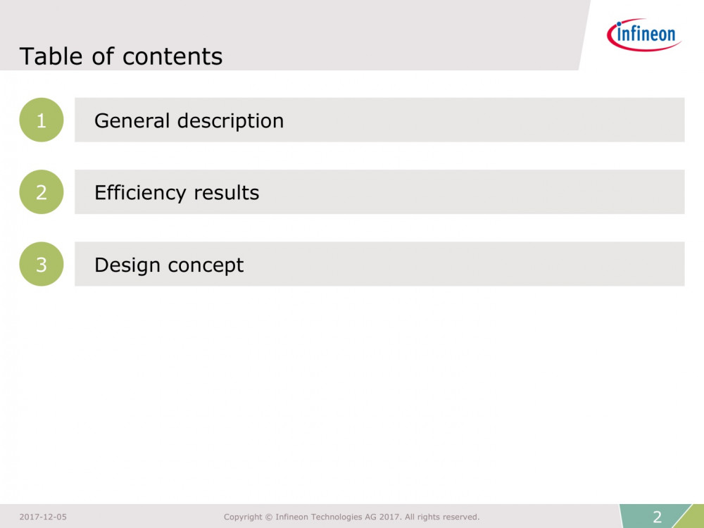 Infineon evaluation board document page 2