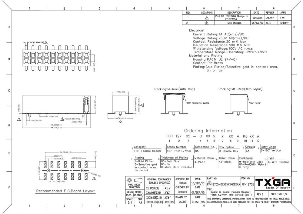 FFH12705 technical document page 3