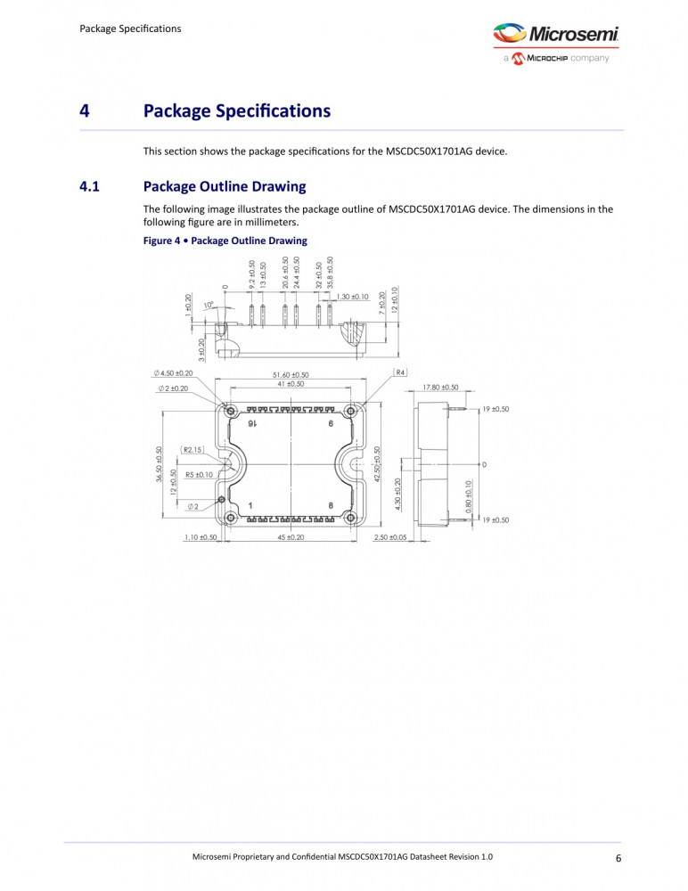 MSCDC50X1701AG datasheet page 8