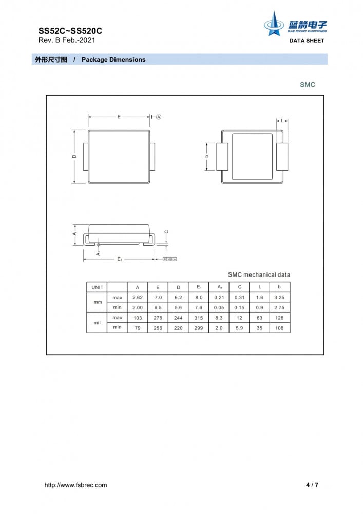 SS520C datasheet page 4