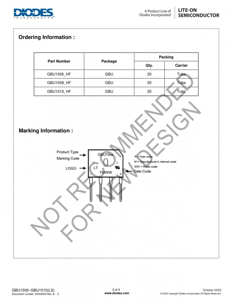 GBU1508_HF datasheet page 3
