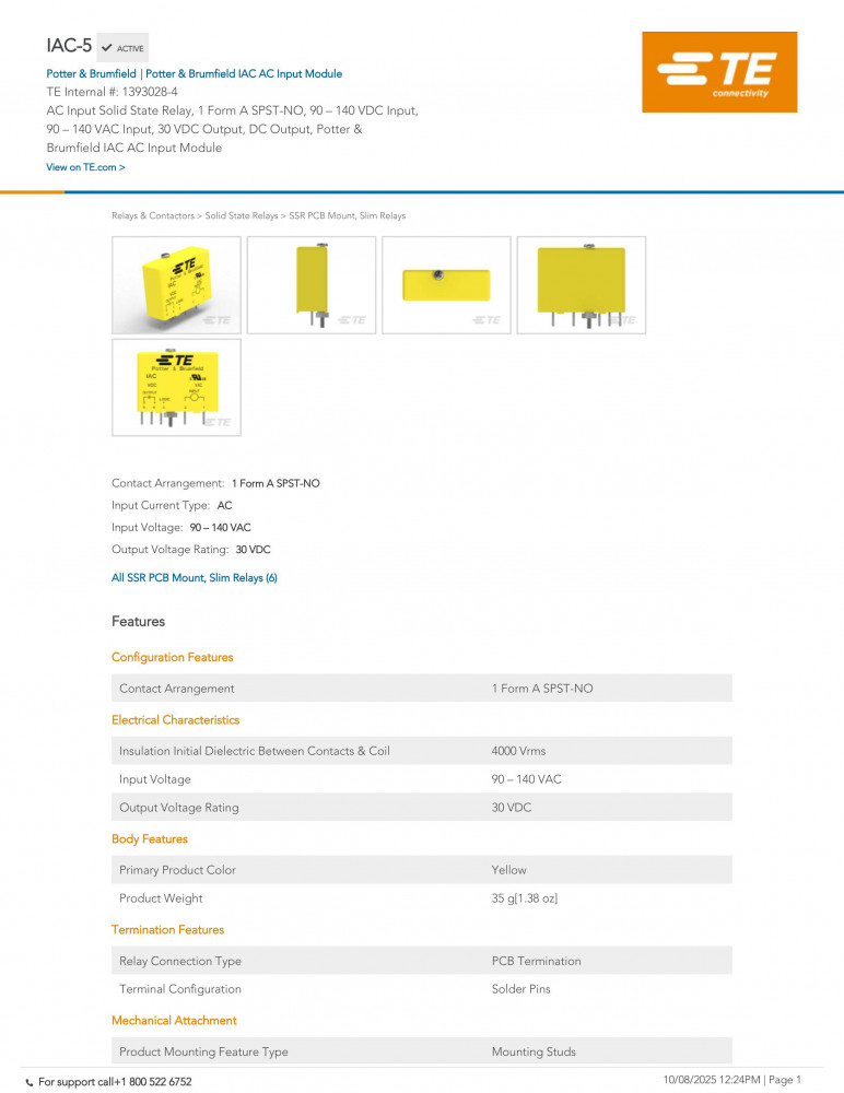 IAC technical document page 1