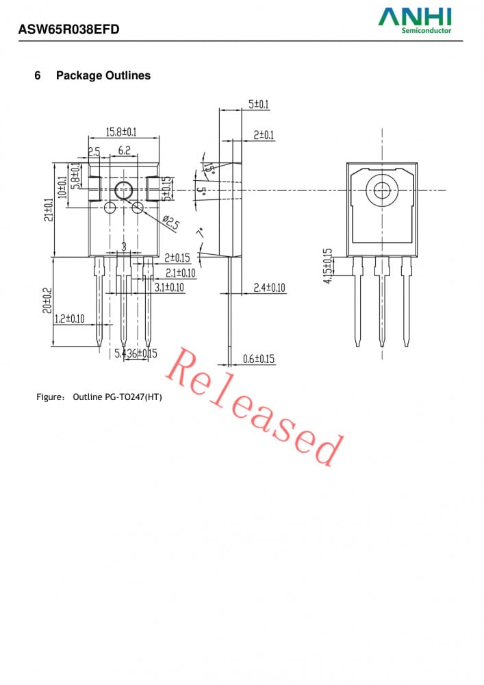 ASW65R038EFD datasheet page 9