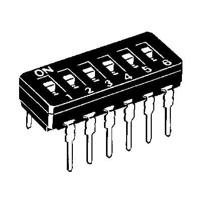 OMRON A6D-9103 DIP Switch